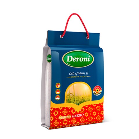 Buy Deroni Basmati Rice 4.5KG Online | Carrefour Lebanon