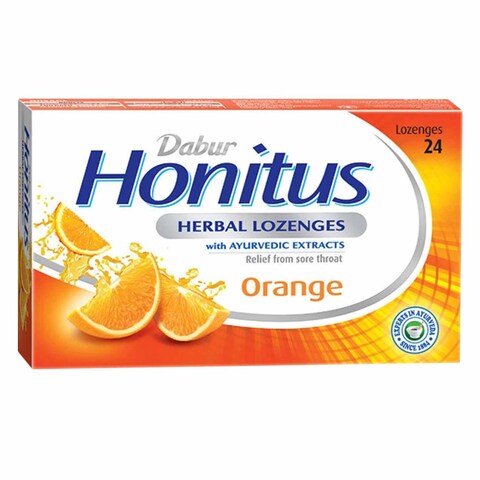 Buy Dabur Honitus Orange Herbal Lozenges 24 Pieces Online | Carrefour Kenya