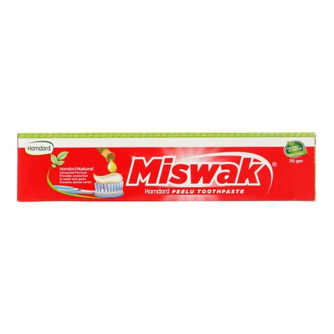 Buy Hamdard Miswak Peelu Toothpaste 70 gr Online | Carrefour Pakistan