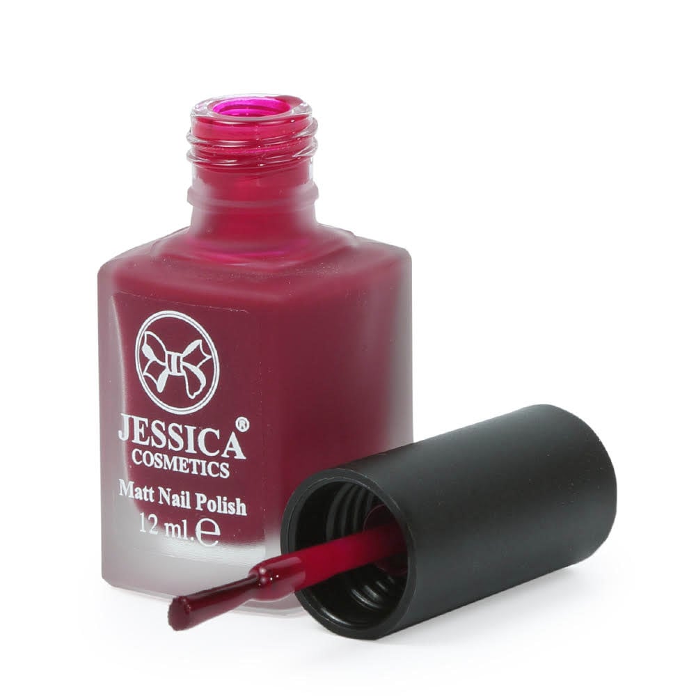 Buy Jessica Matte Nail Polish 17 Red 12ml Online | Carrefour KSA