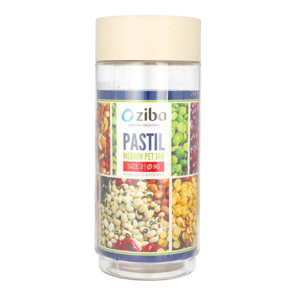 Buy Oziba Pastil Medium Pet Jar Modular Container Online | Carrefour ...