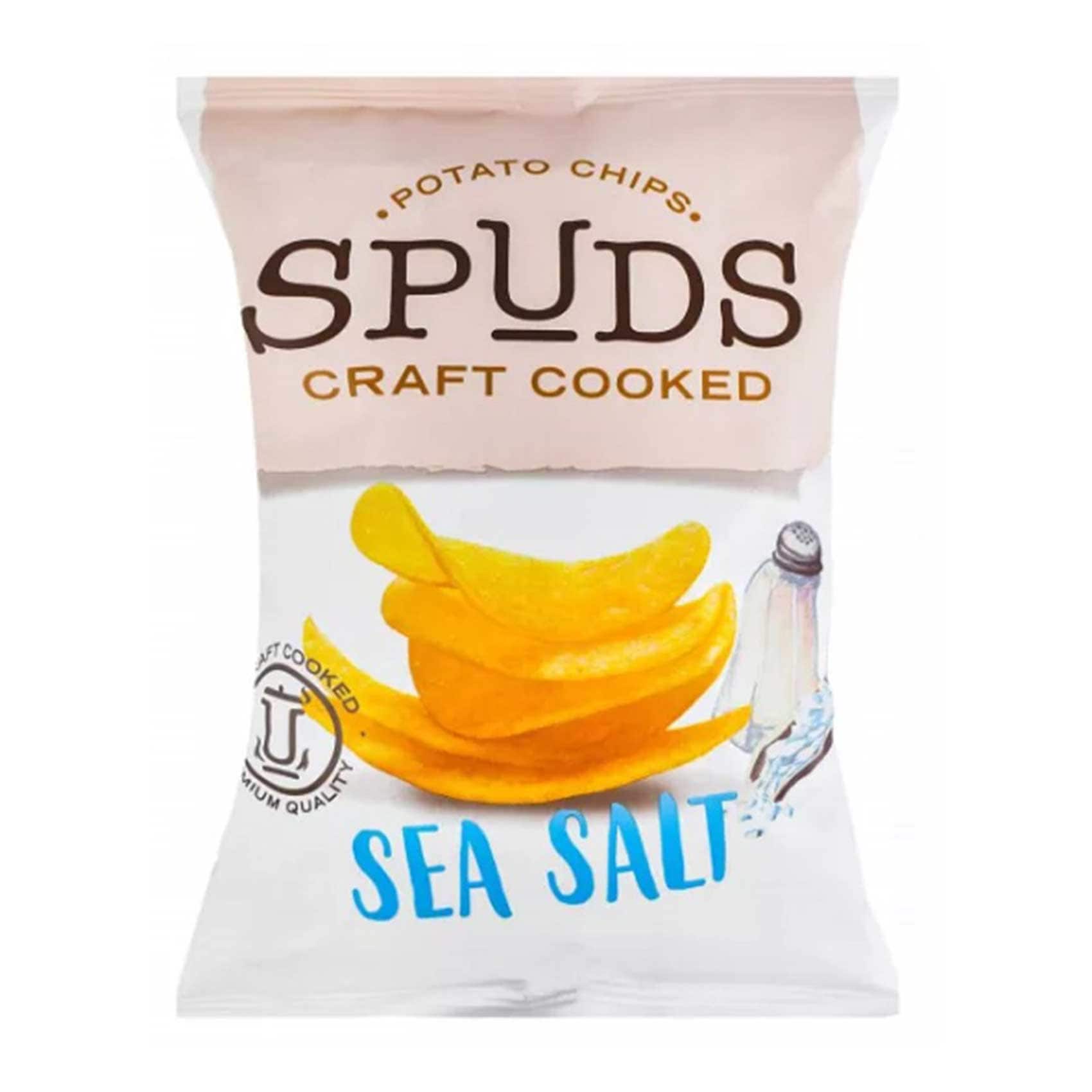 Buy Spuds Craft Cooked Potato Chips - Sea Salt Flavor - 72 gram Online ...