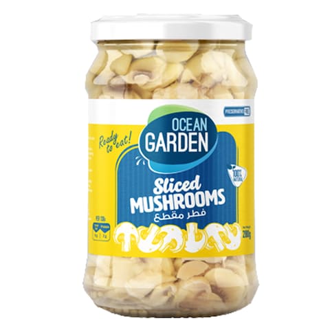 Buy Ocean Garden Sliced Mushrooms 280GR Online | Carrefour Lebanon