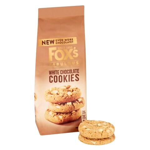 Buy FOX'S WHITE CHOC COOKIES 180G Online | Carrefour Kenya