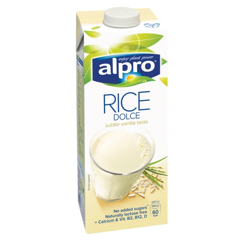 Buy Alpro Rice Dolce Vanilla 1L Online | Carrefour Kenya