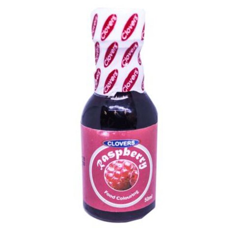 Buy Clovers Raspberry Food Colour 50ml Online | Carrefour Kenya