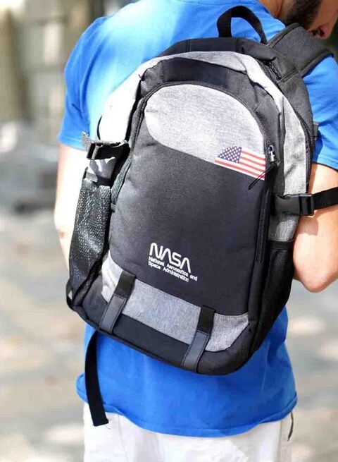 Buy NASA Oxford Backpack, 300D Material, Embroidery Logo, Zipper ...