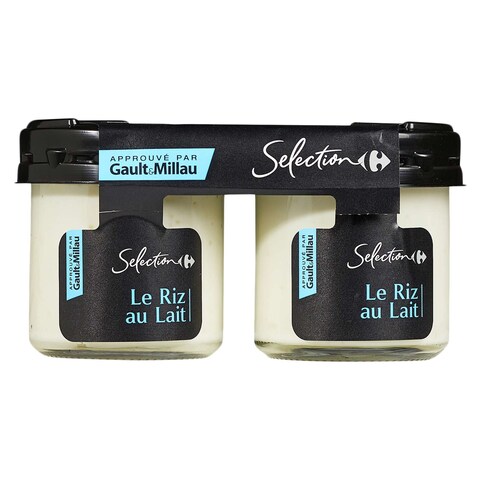Buy Carrefour Selection Rice Pudding 130g x Pack of 2 Online ...