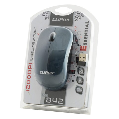 Buy Cliptec RZS842 Wireless Mouse Gray Online | Carrefour Kenya