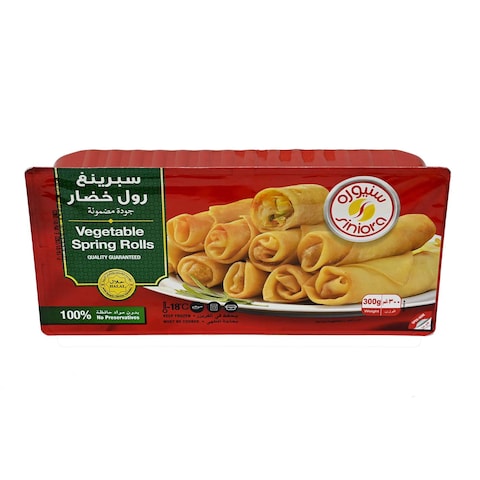 Siniora Vegetables Spring Rolls 300g price in UAE | Carrefour UAE ...