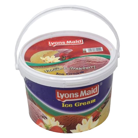 Buy Lyons Maid Vanilla And Strawberry Ice Cream 4L Online | Carrefour Kenya