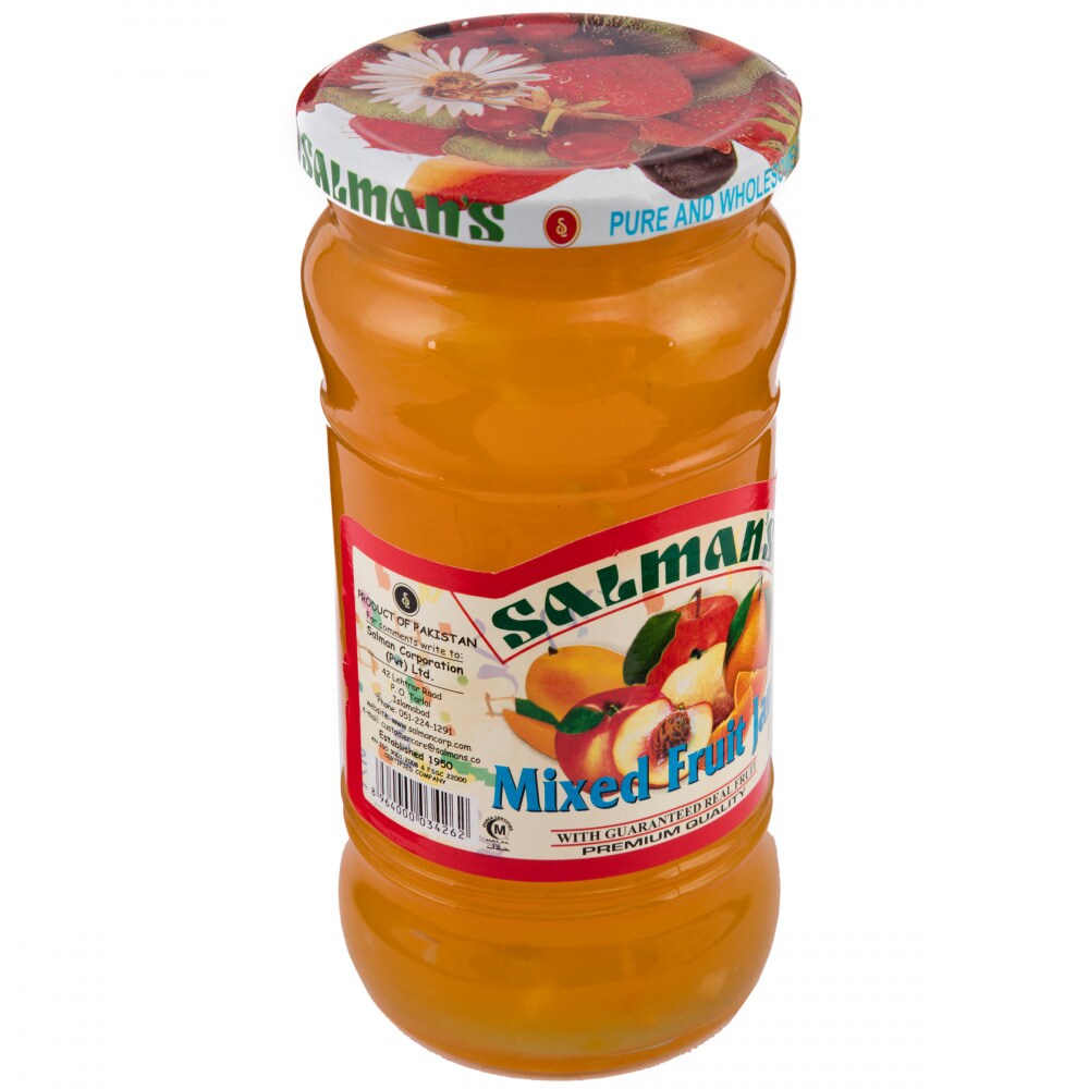 Buy Salman's Mixed Fruit Jam 900g Online | Carrefour Pakistan