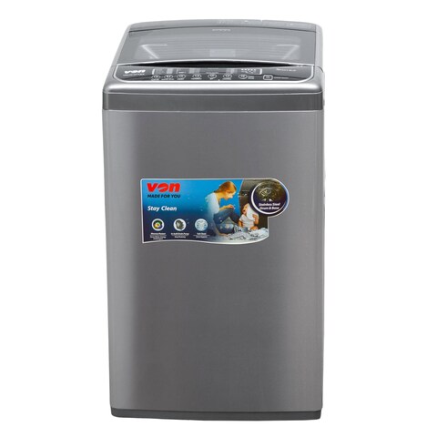 Buy Von VALW-12TSX Top Load Washing Machine 12kg Silver Online ...