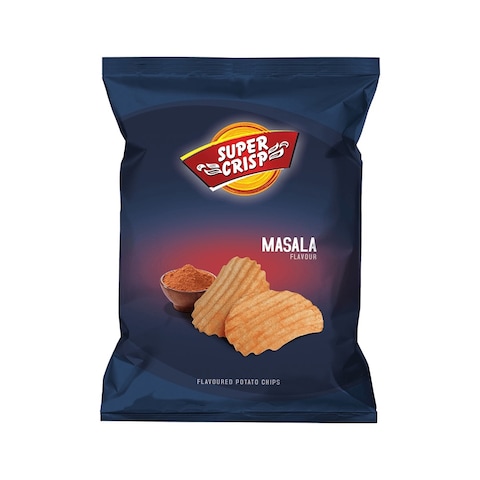 Buy Super Crisp Flavoured Potato Chips Masala Flavour 70 gr Online ...