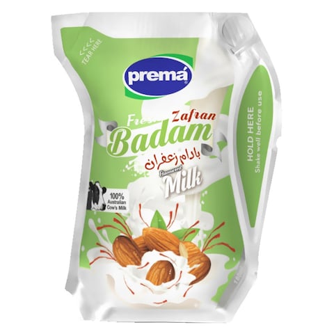 Buy Prema Badam Zafran Milk 180 ml Online | Carrefour Pakistan