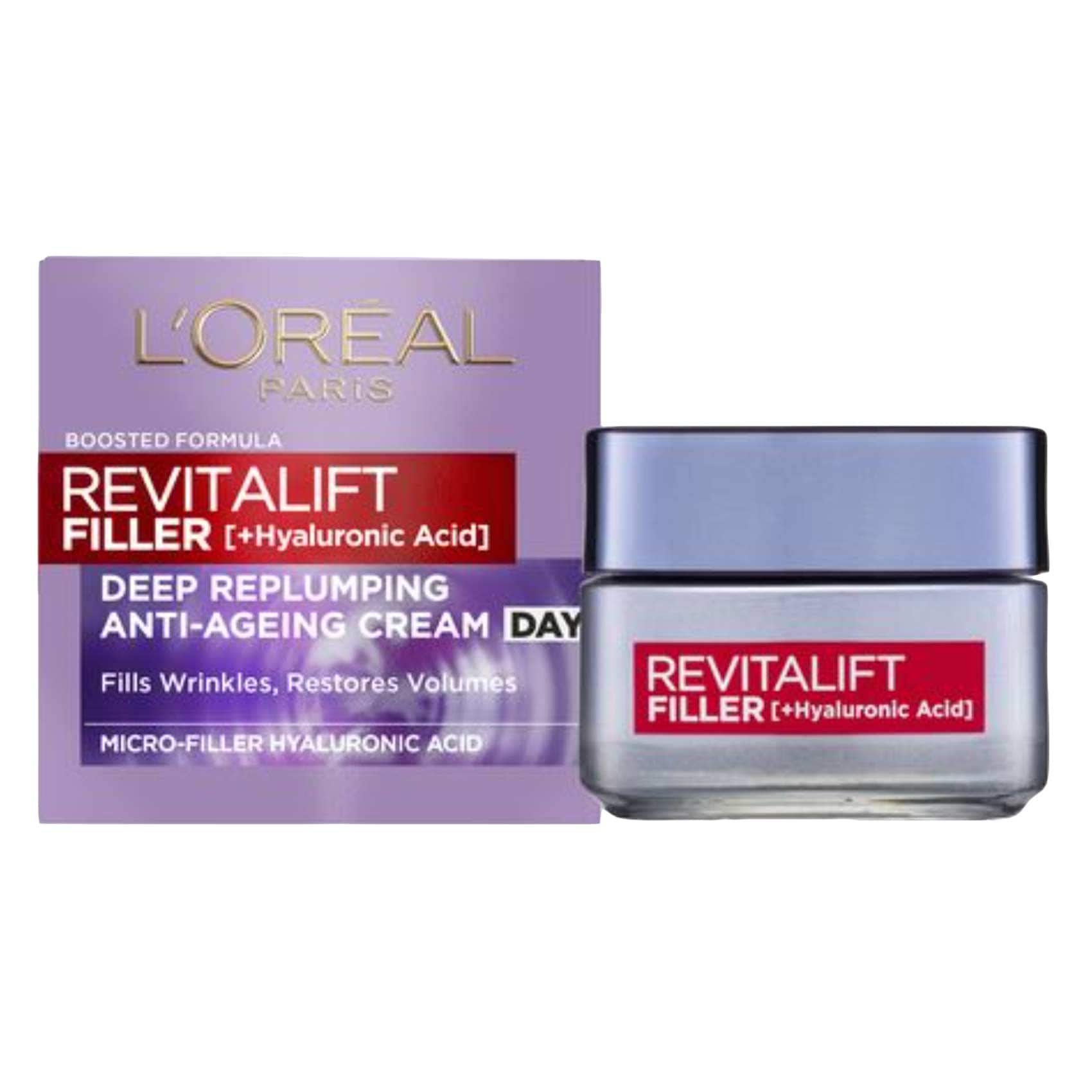 Buy L'Oreal Paris Revitalift Filler Deep Replumping Anti Ageing Day ...