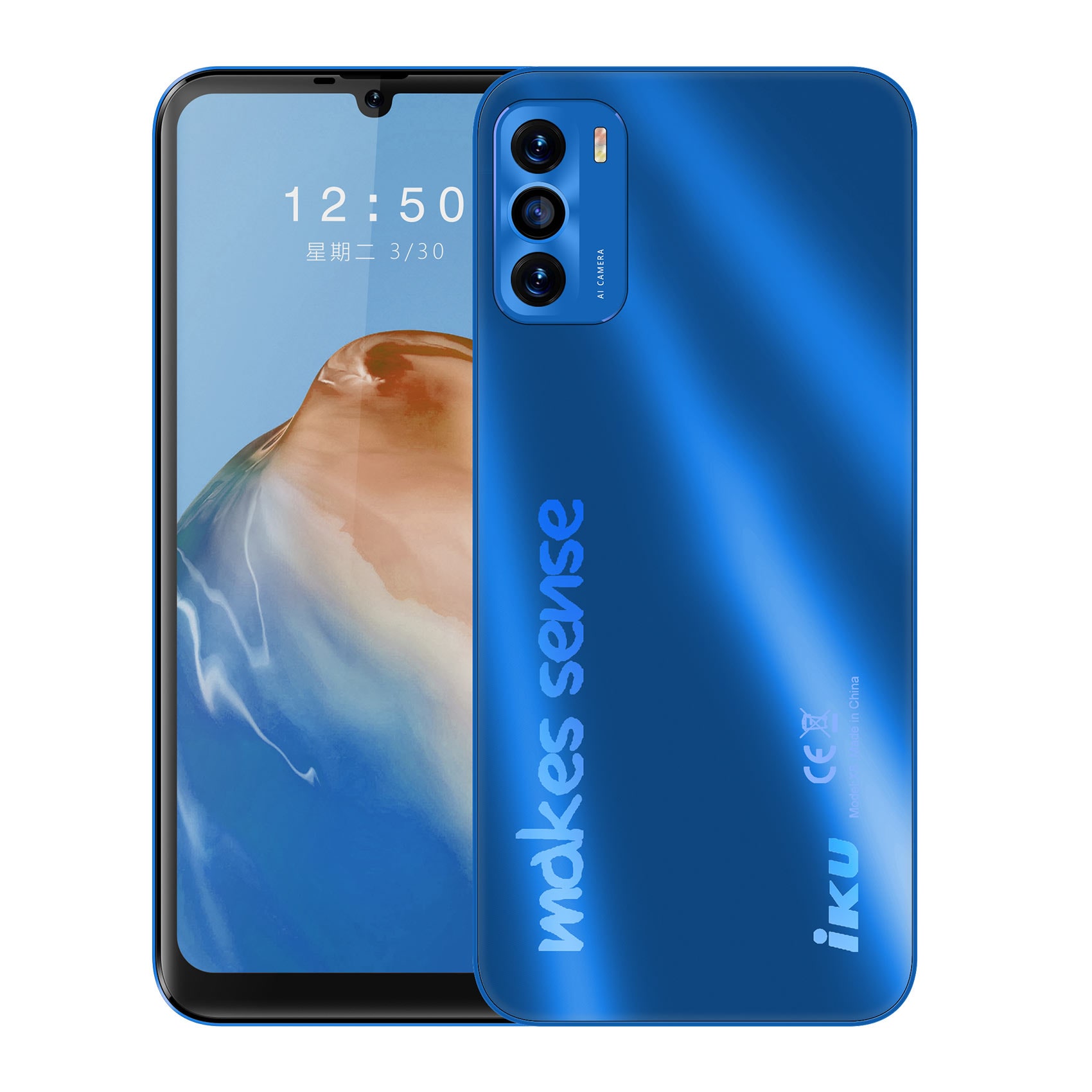 Buy IKU X8 - 6.8-inch 64GB/4GB Dual SIM 4G Smartphone - Blue Online ...