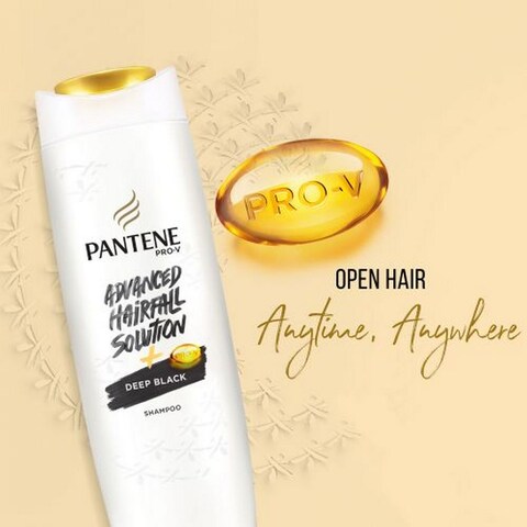 Buy Pantene Pro-V Deep Black Shampoo 185 ml Online | Carrefour Pakistan