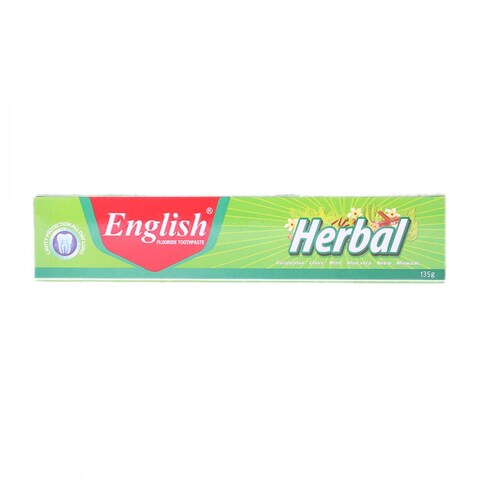 Buy English Herbal Toothpaste 135 gr Online | Carrefour Pakistan