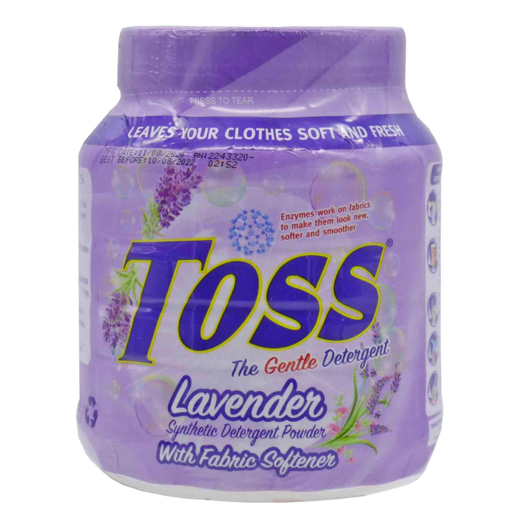 Buy Toss Lavender Detergent Powder 500G Online | Carrefour Kenya