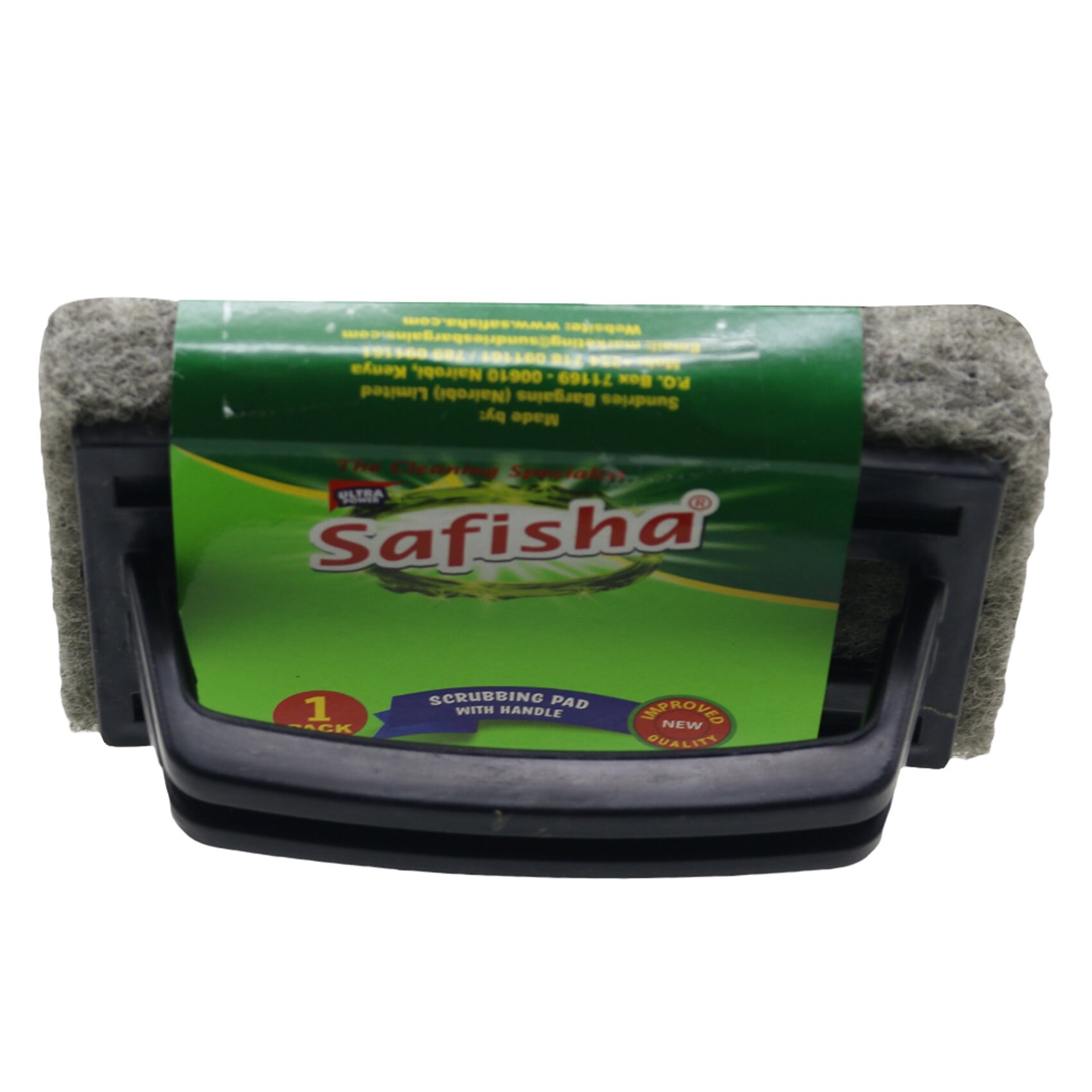 Buy SAFISHA SCRUBBING PAD WITH HANDLE Online | Carrefour Kenya