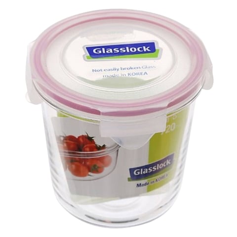Glasslock food container round 720 ml price in Saudi Arabia | Carrefour ...