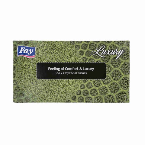 Buy Fay luxury Facial Tissue 100 Sheets Online | Carrefour Pakistan