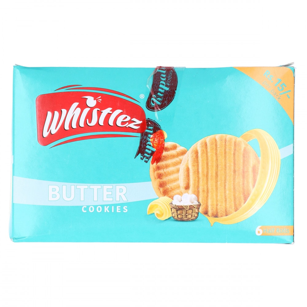 Buy Whistlez Butter Cookies Half Rolls (Pack of 6) Online | Carrefour ...