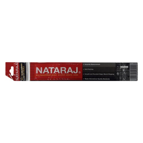 Buy Nataraj 621 Regular Scale 15cm Transparent Online | Carrefour Kenya