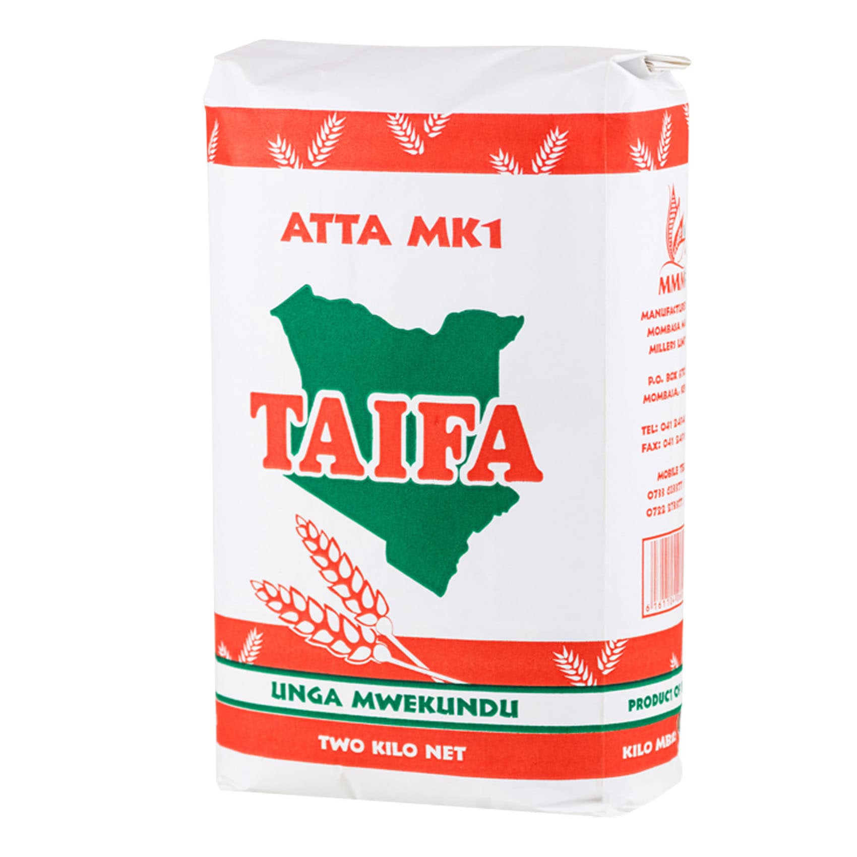 Buy Taifa Atta Mark 1 Wheat Flour 2Kg Online | Carrefour Kenya