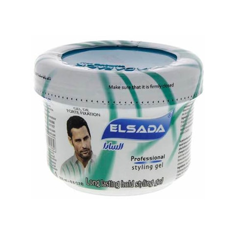Elsada Professional Long Lasting Styling Hair Gel Green 250ml price in ...