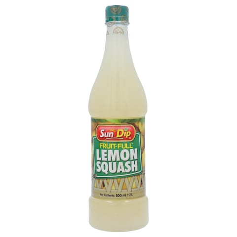 Sundip Fruit-Full Lemon Squash 800 ml Online | Carrefour Pakistan