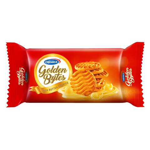 Buy Cremica Golden Bytes Rich Butter Cookies 90g Online | Carrefour Kenya