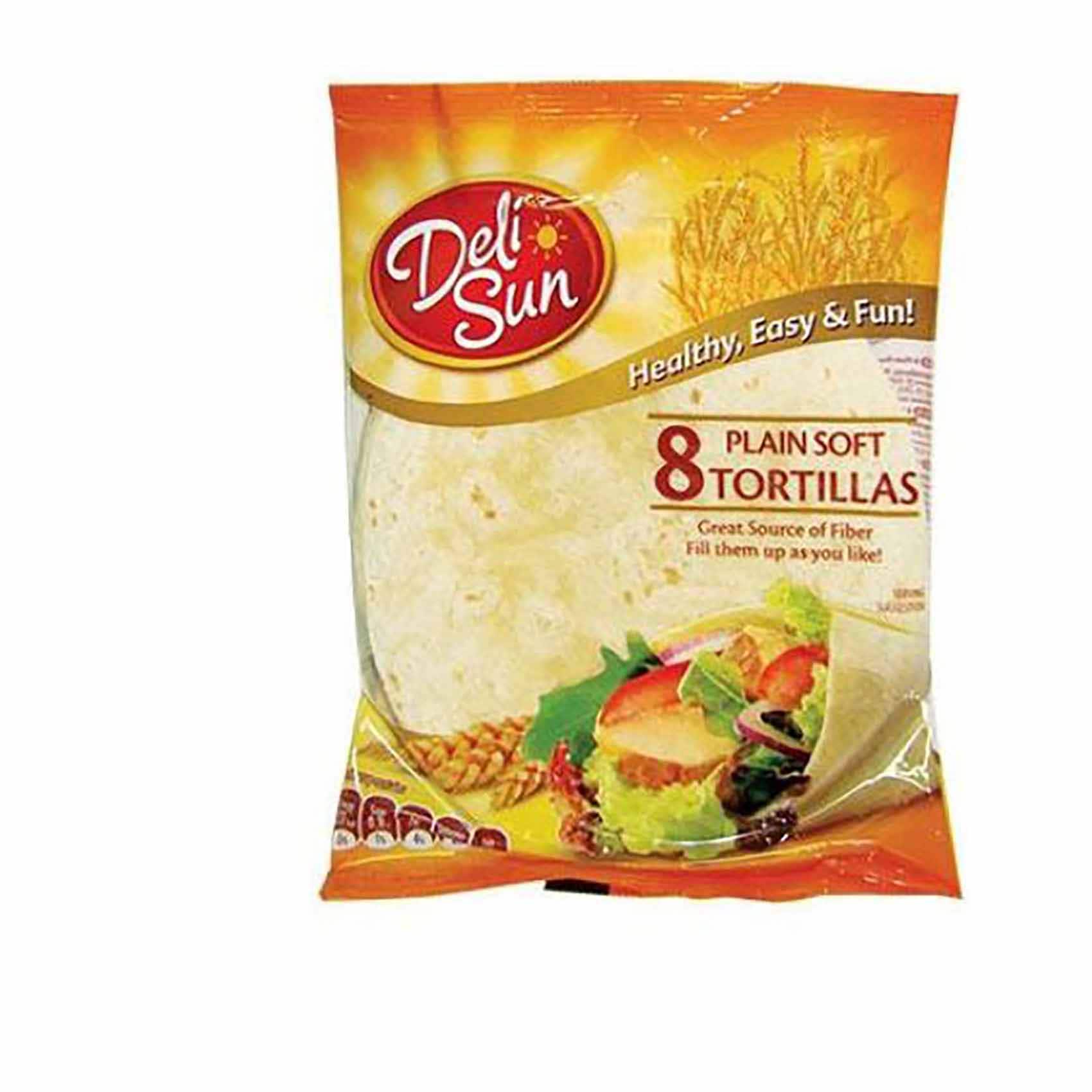 Buy Deli Sun Mini Tortilla Bread - 250 Gram Online | Carrefour Egypt