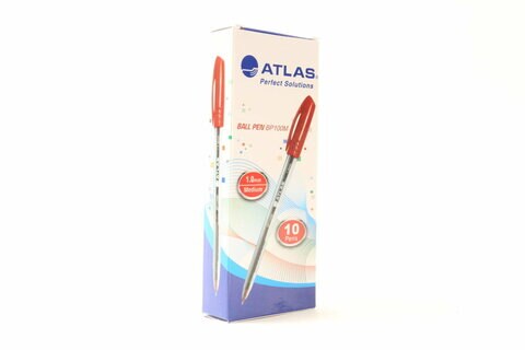 ATLAS BALL PEN 1.0 MEDIUM BX 10RED price in Kuwait | Carrefour Kuwait ...