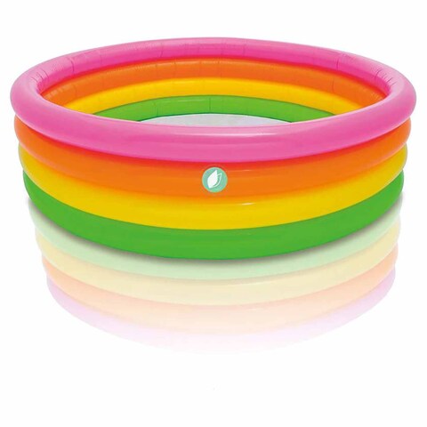 Buy Intex Inflatable Sunset Glow Kids Pool - Multi Color Online ...