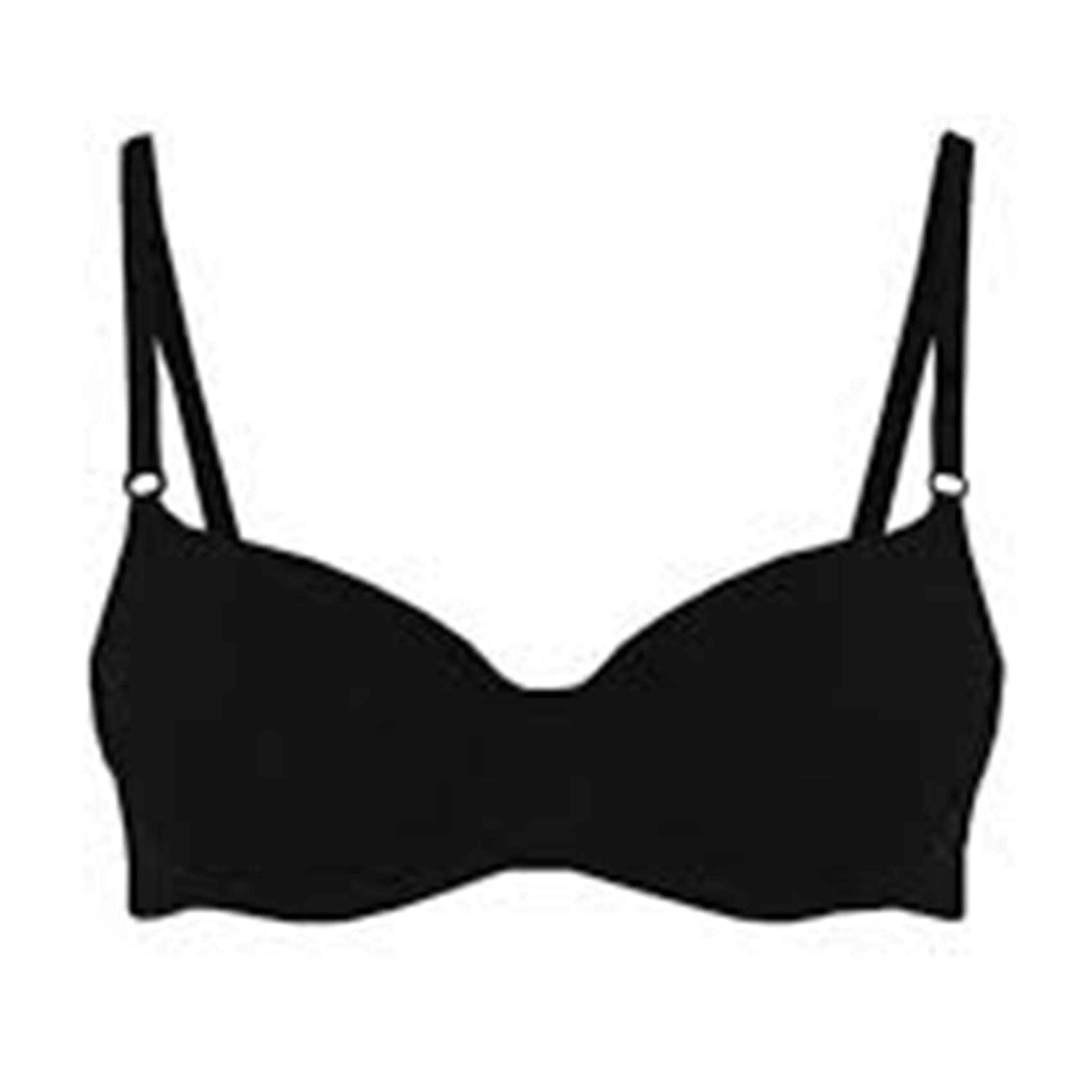 Buy Lasso 3636 Padded Bra - Size 38 - Black Online | Carrefour Egypt