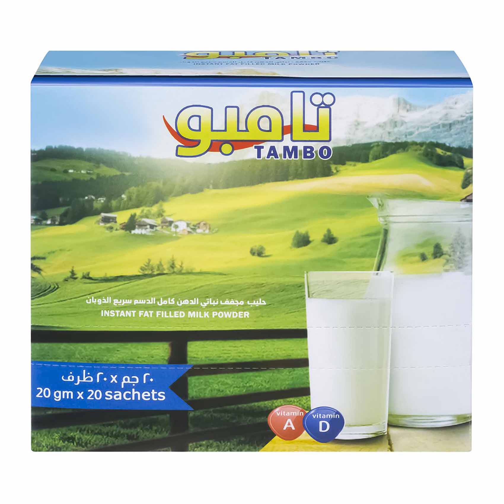 Buy Tambo Powder Milk - Full Fat - 20 gram - 20 Sachet Online ...