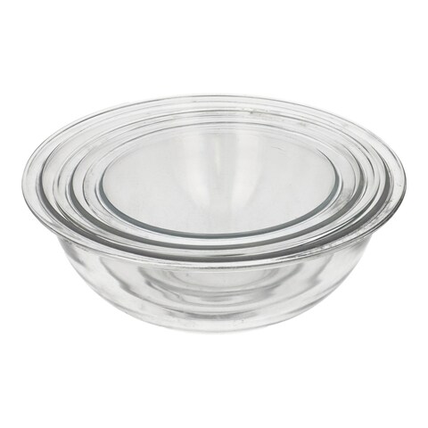 Buy Pyrex Smart Essentials 3 Pcs Mixing Bowl Set Online | Carrefour ...