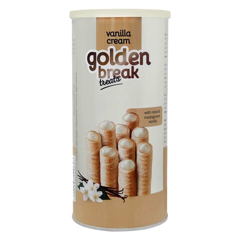 Buy GOLDEN BREAK WAFER ROLL VANILA 135G Online | Carrefour Kenya