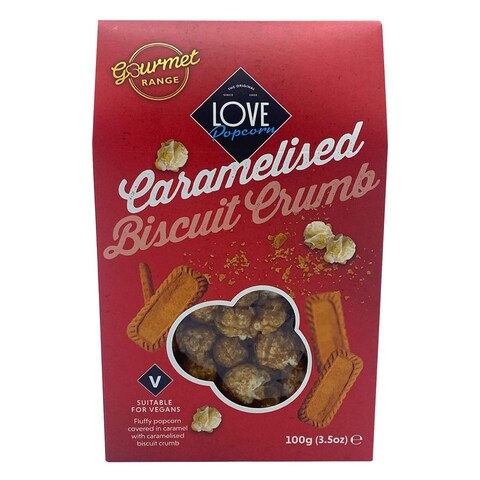 Buy Love Popcorn Caramelised Biscuit Crumb Popcorn 100g Online ...