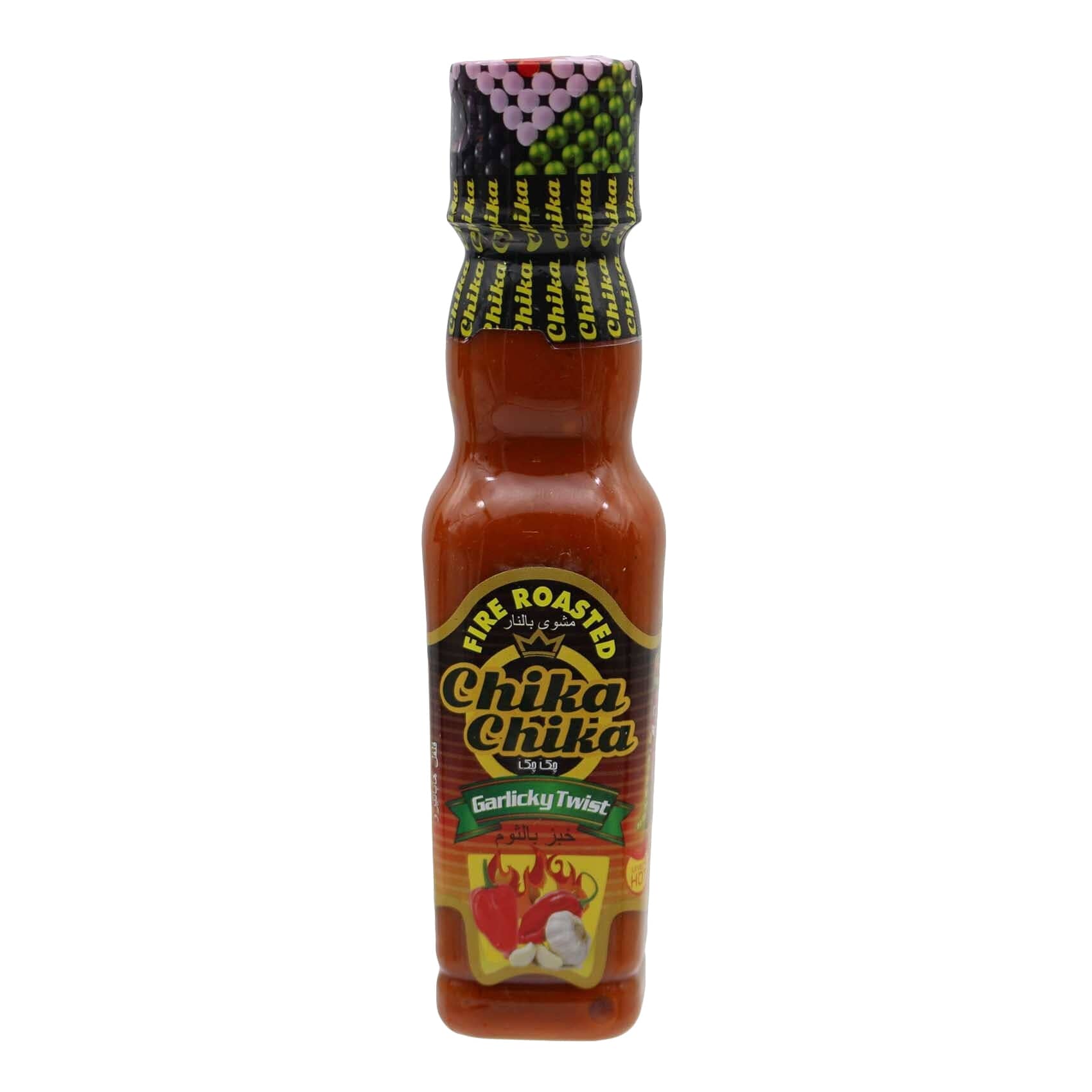 Buy Chika Chika Fire Roasted Garlicky Twist Sauce 135g Online ...