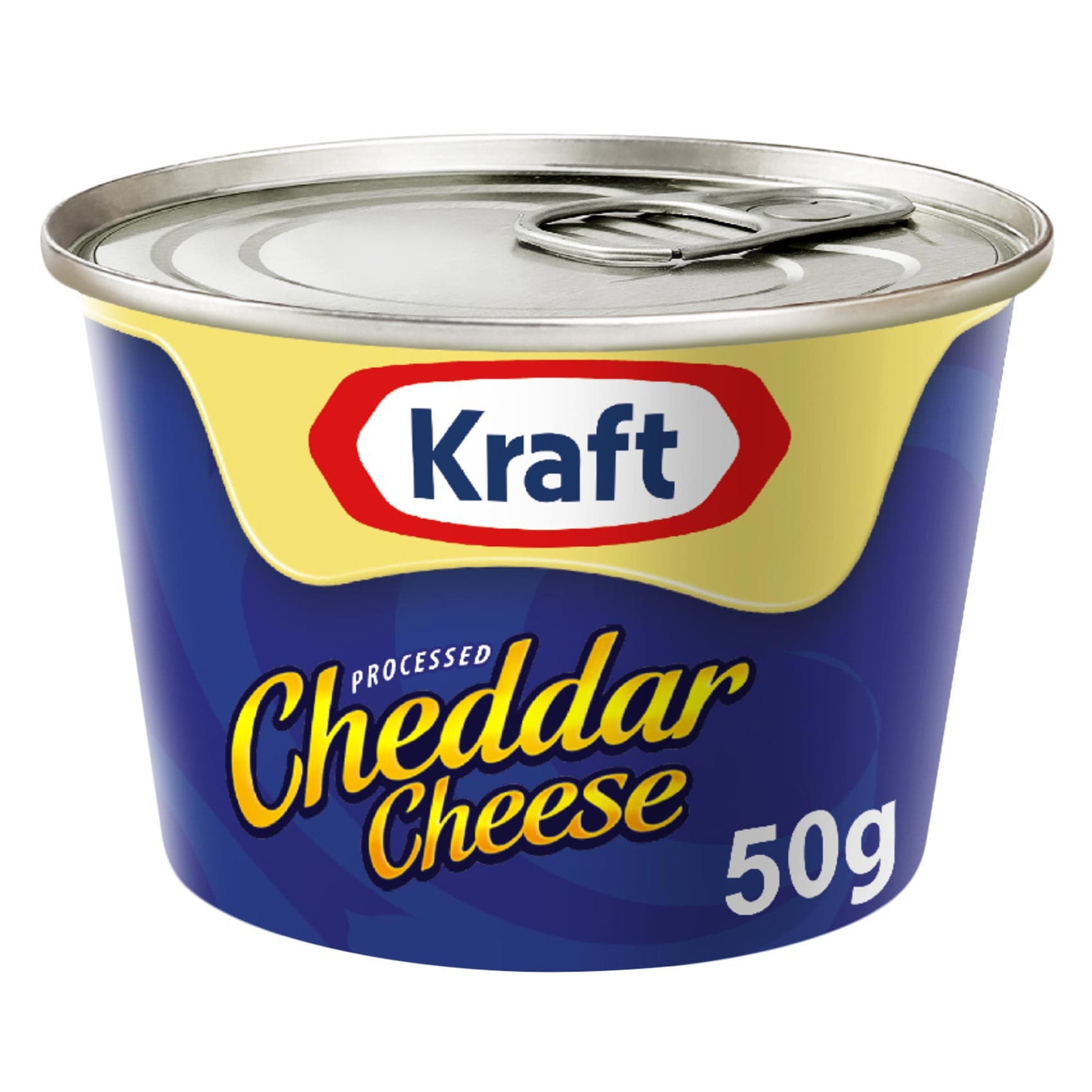 Buy Kraft Processed Cheddar Cheese 50g Online | Carrefour KSA