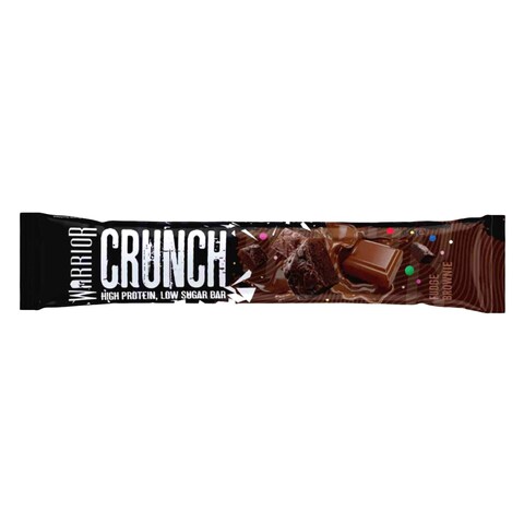 Buy Warrior Crunch Fudge Brownie Protein Bar 64g Online | Carrefour Kenya