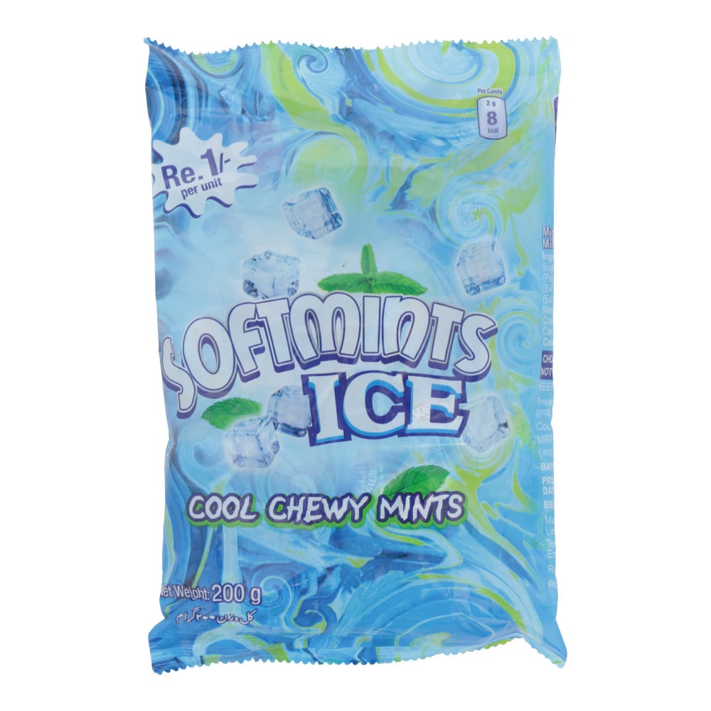 Buy Softmints Ice Cool Chewy Mints 200 gr Online | Carrefour Pakistan