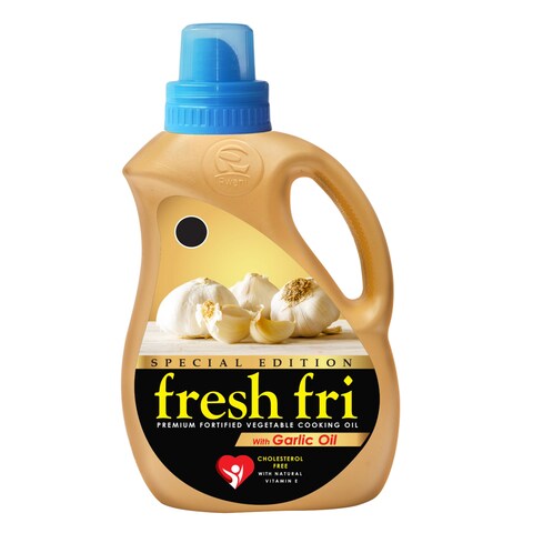 Buy Fresh Fri Vegetable Cooking Oil With Garlic Oil 1L Online ...