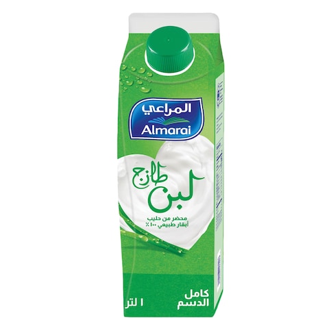 Buy Almarai Full Fat Fresh Laban 1L Online | Carrefour KSA