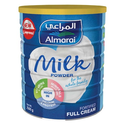 Buy Almarai Milk Powder Fortified Full Cream 2.5kg Online | Carrefour KSA