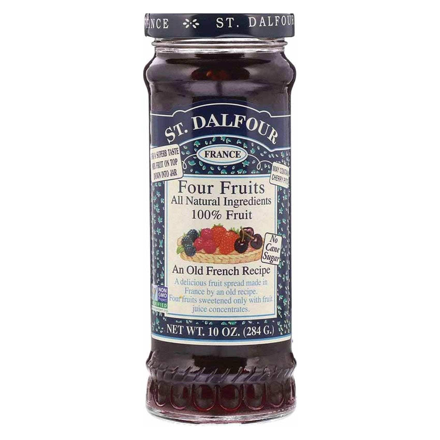 Buy St. Dalfour Four Fruits Jam - 284 gram Online | Carrefour Egypt