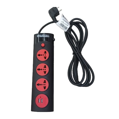 Buy El Sewedy Electric Socket 16 A with USB - 4000 Watt Online ...
